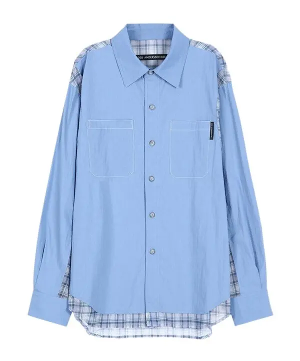Andersson Bell Mesh Patchwork Shirt