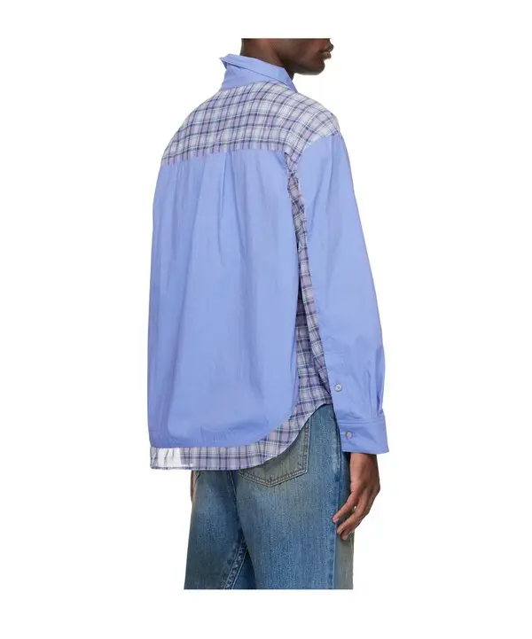 Andersson Bell Mesh Patchwork Shirt