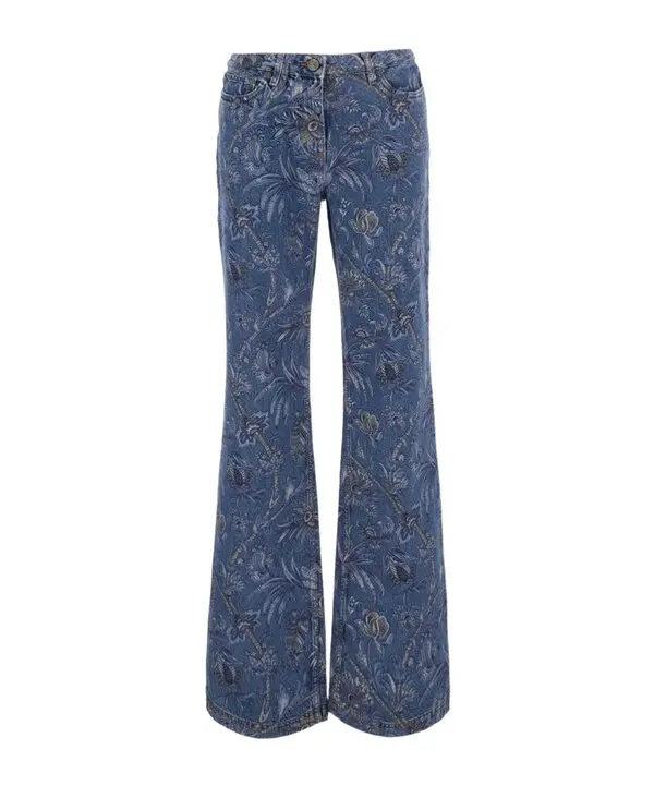 Etro Printed Casual Trousers