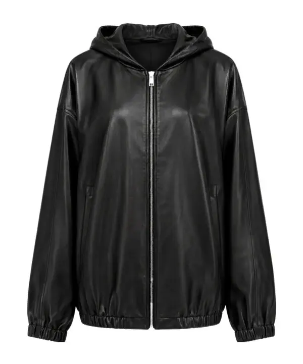 ARMA Hooded Zip-up Jacket - Black