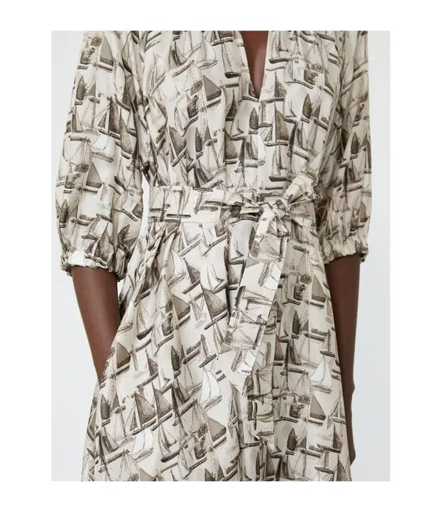 Max Mara Patterned Dress