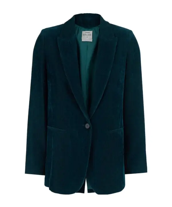 FORTE_FORTE Point-collar Casual Jacket
