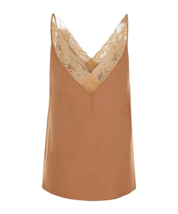 FORTE_FORTE Lace-trim Camisole