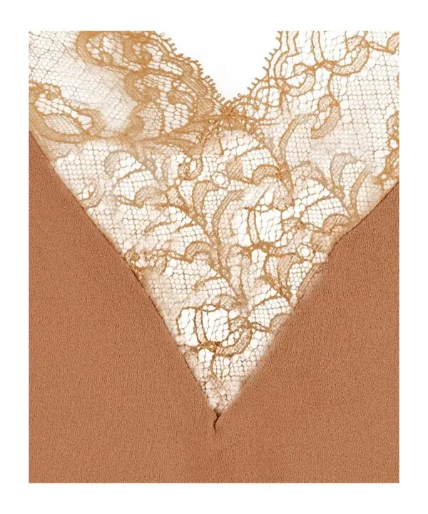 FORTE_FORTE Lace-trim Camisole