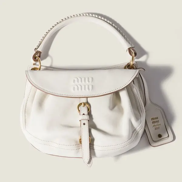 Miu Miu Rendez-vous Nappa Leather Bag