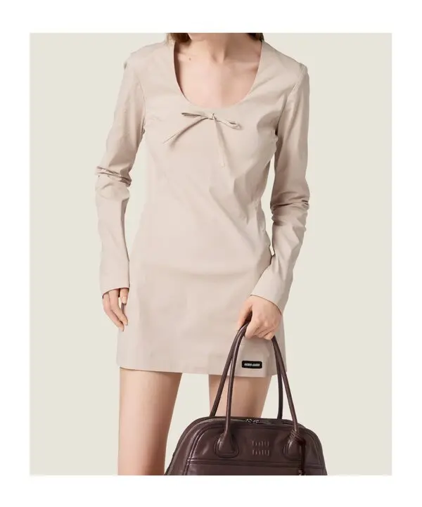 Miu Miu Long-sleeved Dress
