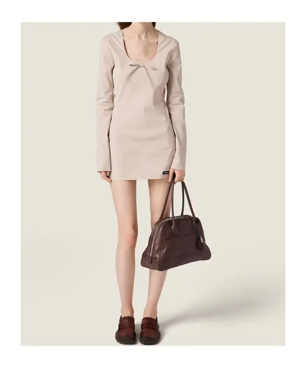 Miu Miu Long-sleeved Dress