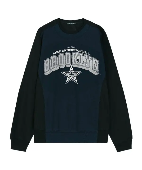 Andersson Bell Logo Layered Sweatshirt