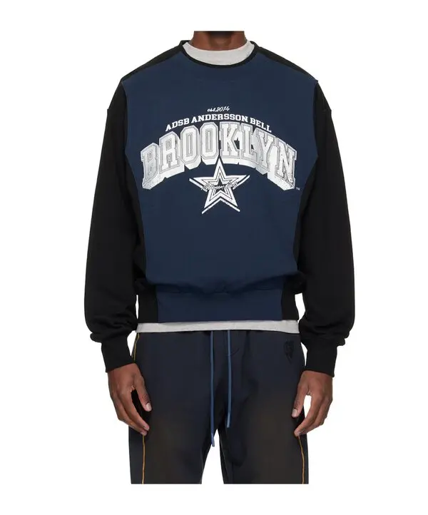 Andersson Bell Logo Layered Sweatshirt