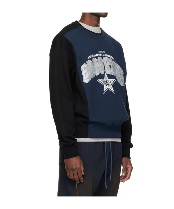 Andersson Bell Logo Layered Sweatshirt