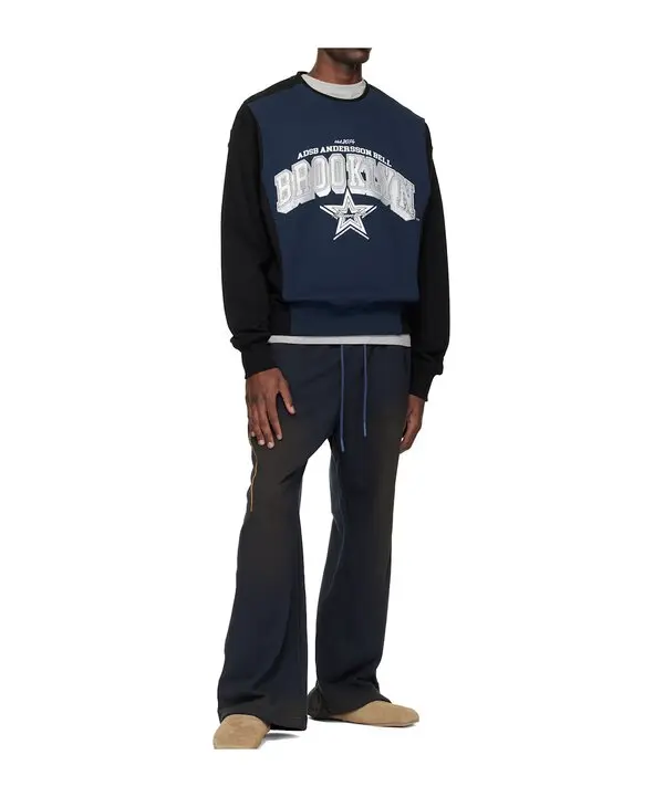 Andersson Bell Logo Layered Sweatshirt