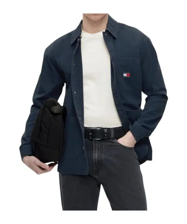 Tommy Hilfiger Long Sleeve Collared Shirt Jacket