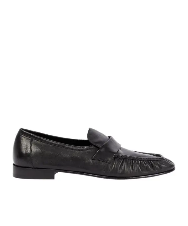 THE ROW Round-toe Loafers