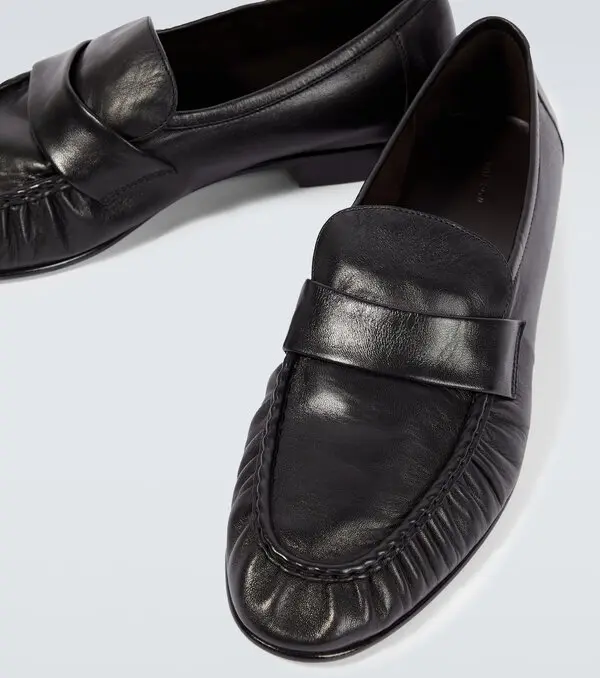 THE ROW Round-toe Loafers