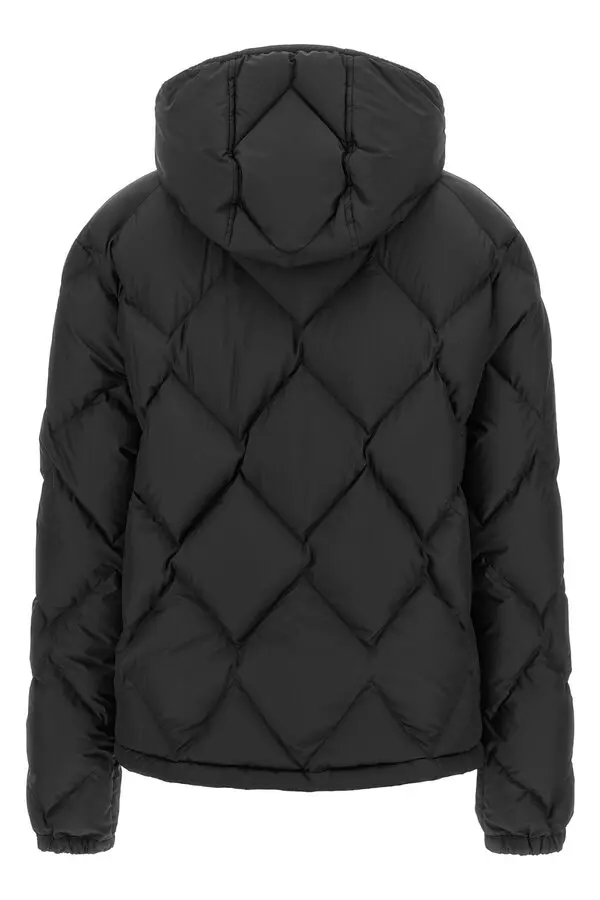 Moncler Arvouinne Hooded Quilted Down Jacket - Black