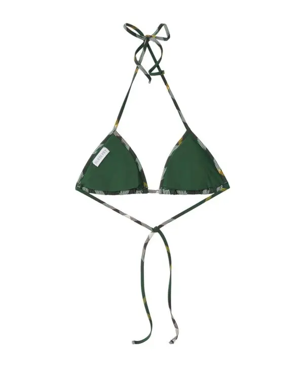 Burberry Checked Halterneck Bikini Top