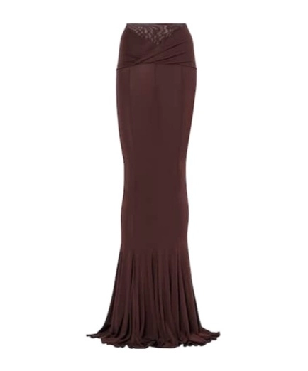 NENSI DOJAKA Draped Maxi Skirt