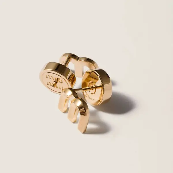 Miu Miu Metal Earrings