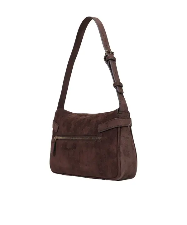 Guess Suede Shoulder Bag