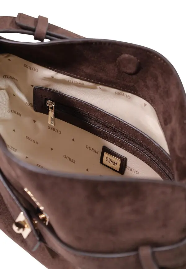 Guess Suede Shoulder Bag