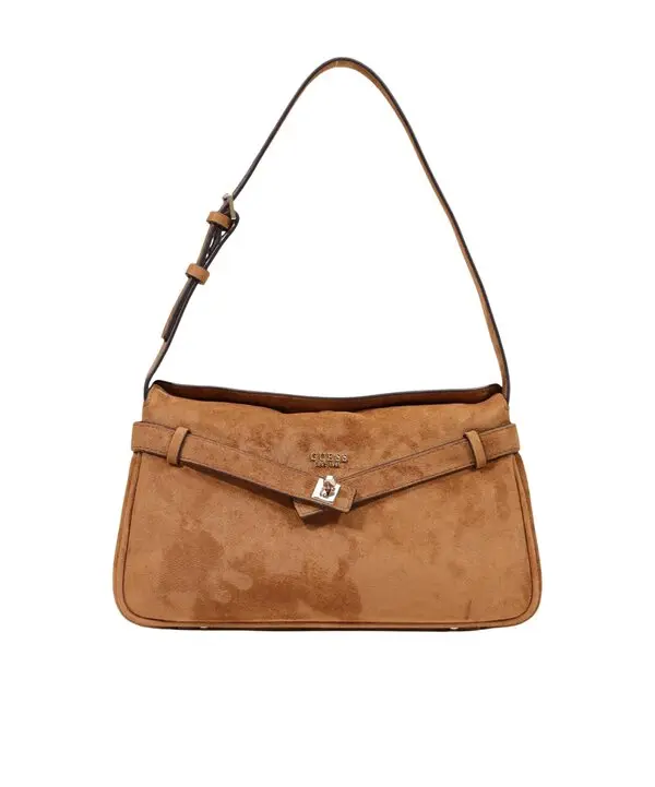Guess Suede Shoulder Bag
