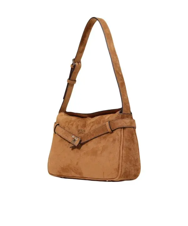 Guess Suede Shoulder Bag