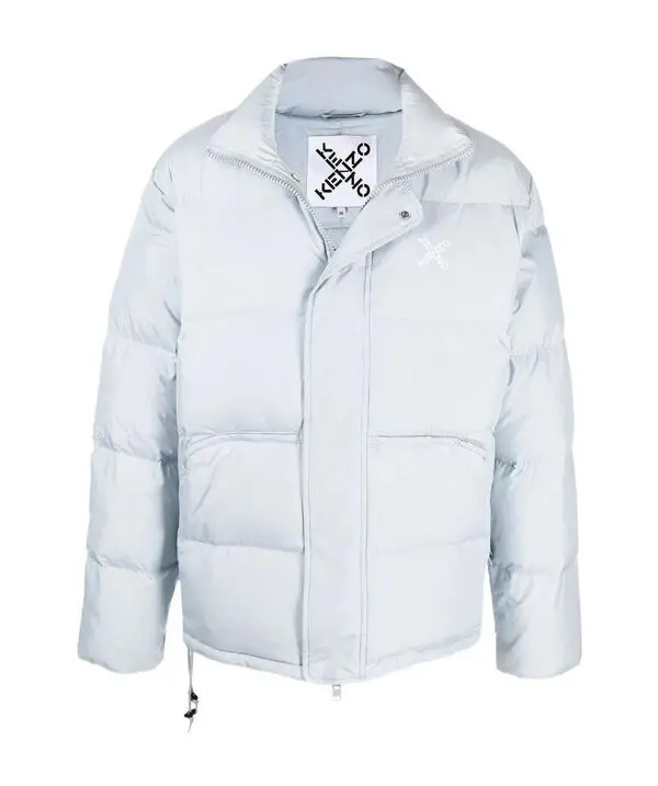 Kenzo Logo Print Padded Jacket