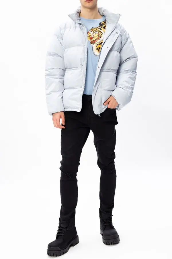 Kenzo Logo Print Padded Jacket