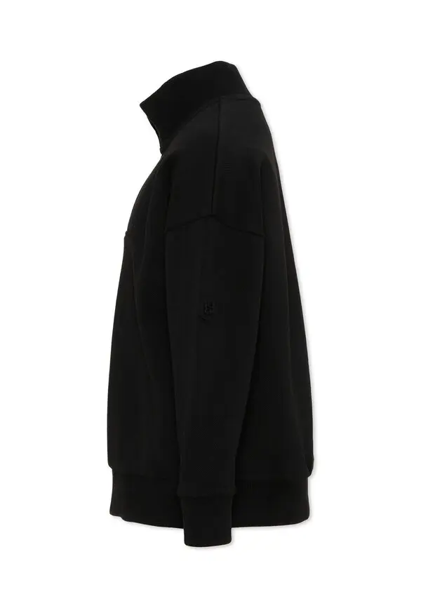 Hugo Boss Half Zip High Neck Sweatshirt