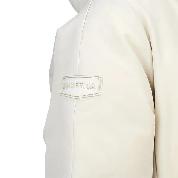 Duvetica Long-sleeved Hooded Down Jacket