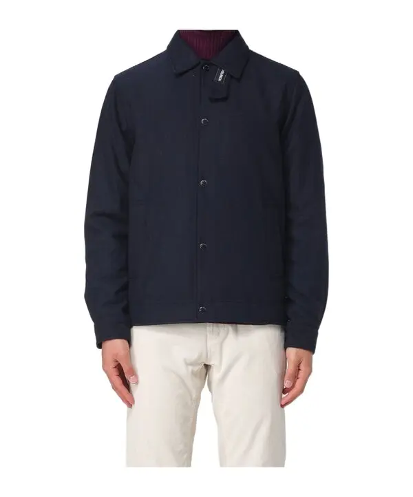 Woolrich Wool Buttoned Shirt Jacket