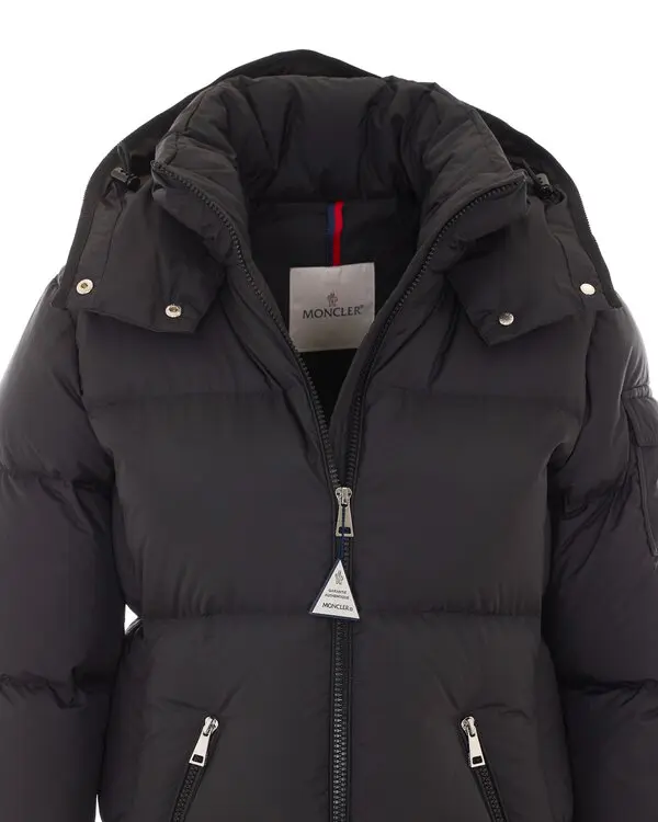 Moncler Fourmines Hooded Short Down Jacket - Black