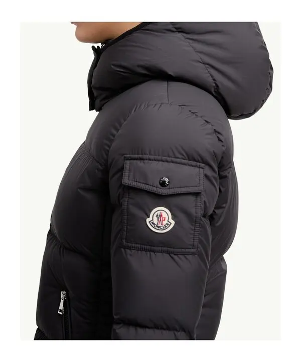 Moncler Fourmines Hooded Short Down Jacket - Black
