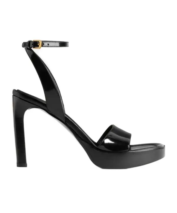Balenciaga Fargo Heeled Sandals - Black