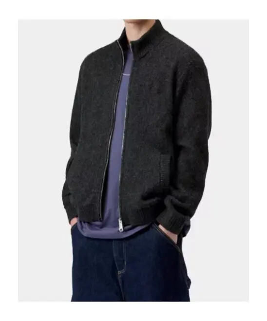 Carhartt Work In Progress Curtis Zipped Jacket - Black
