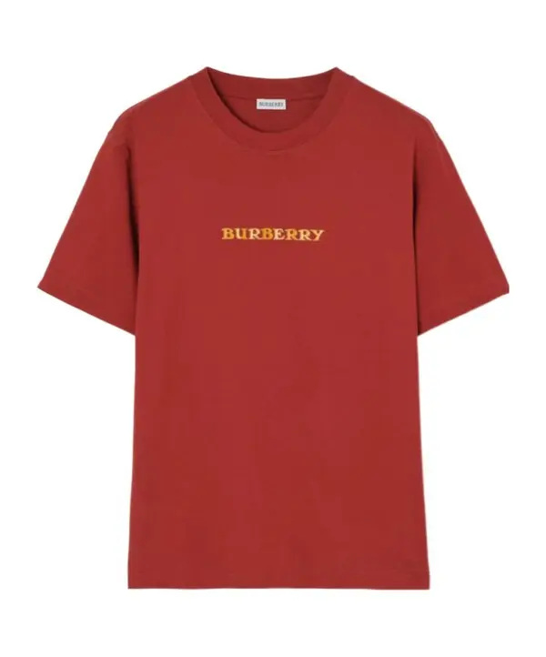 Burberry Heritage Logo Cotton T-shirt