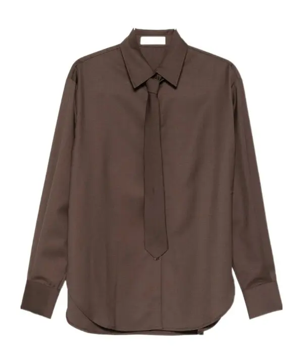THE FRANKIE SHOP Peri Sheer Shirt