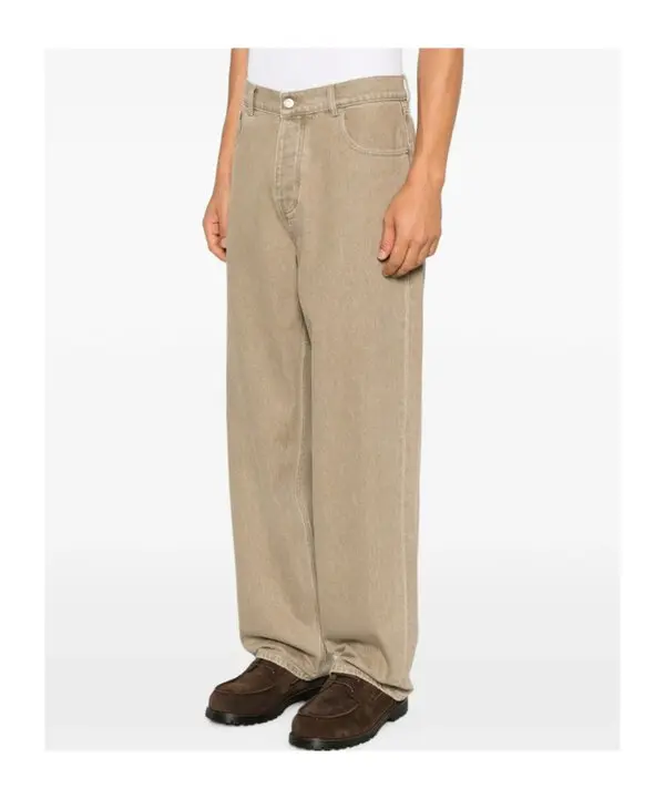 Drole De Monsieur Logo-patch Belt-loop Jeans