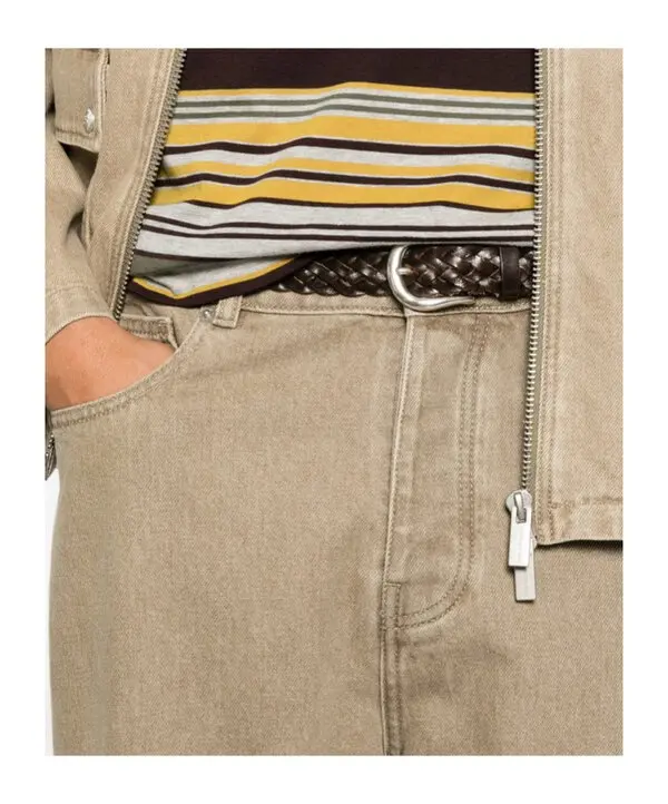 Drole De Monsieur Logo-patch Belt-loop Jeans