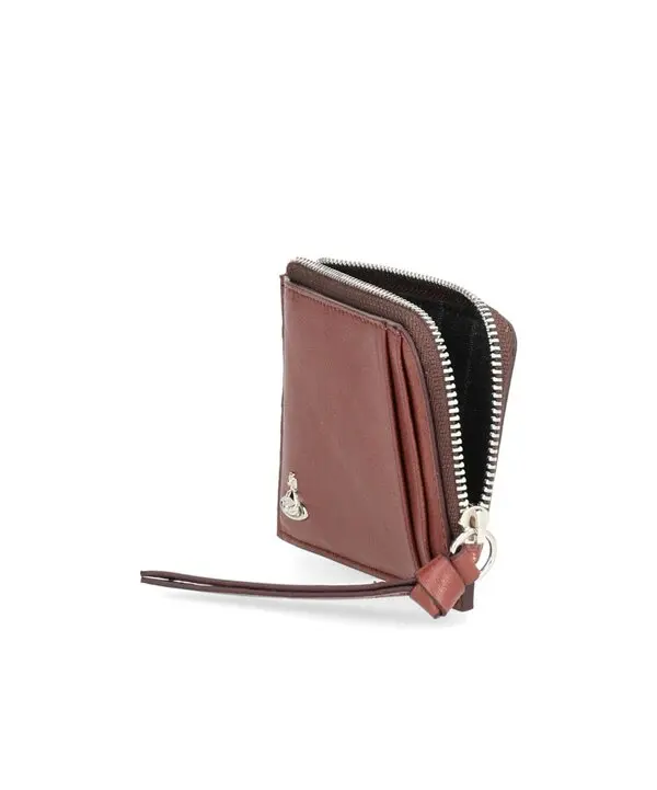 VIVIENNE WESTWOOD Zip-around Card Wallet