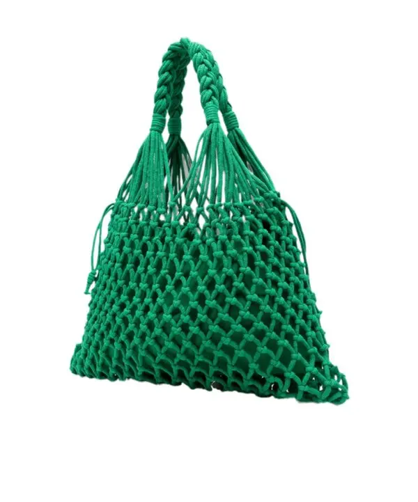 THE FRANKIE SHOP Mesh-style Handbag - Green