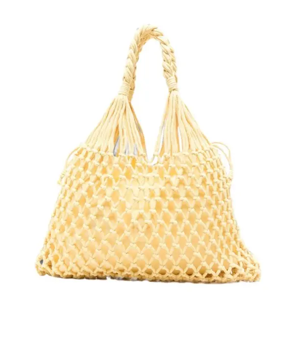 THE FRANKIE SHOP Mesh-style Handbag - Yellow