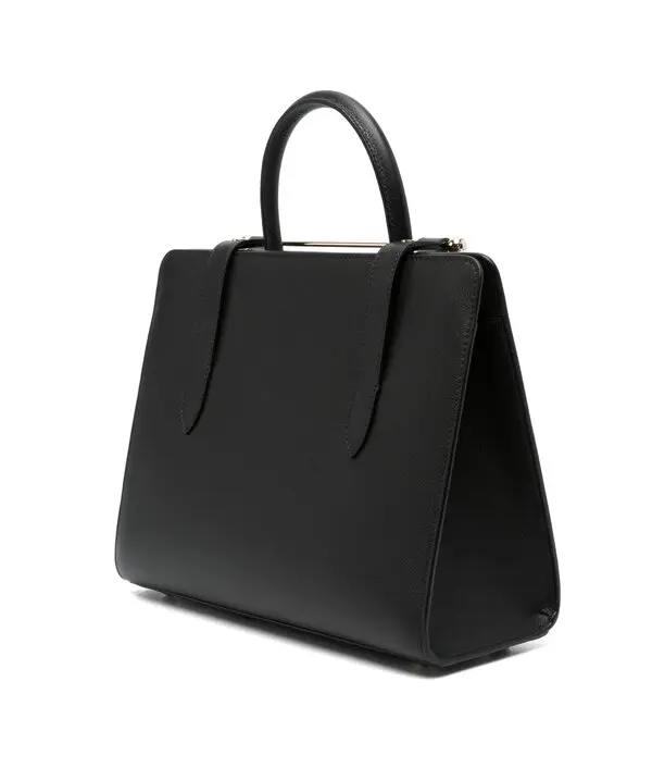 Strathberry Structured Tote Bag - Black
