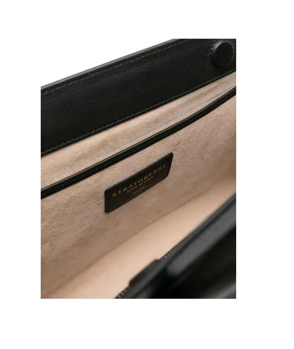 Strathberry Structured Tote Bag - Black