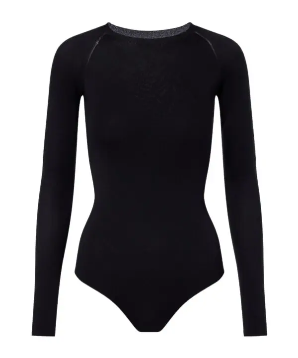 Alaïa Long-sleeved Knitted Bodysuit