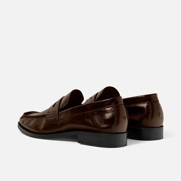 DUKE + DEXTER Ezra Ruched Loafer