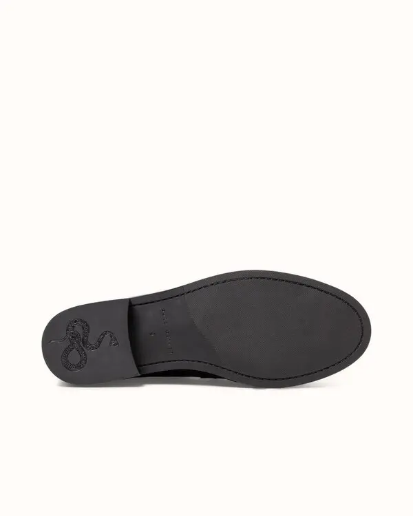 DUKE + DEXTER Ezra Ruched Loafer