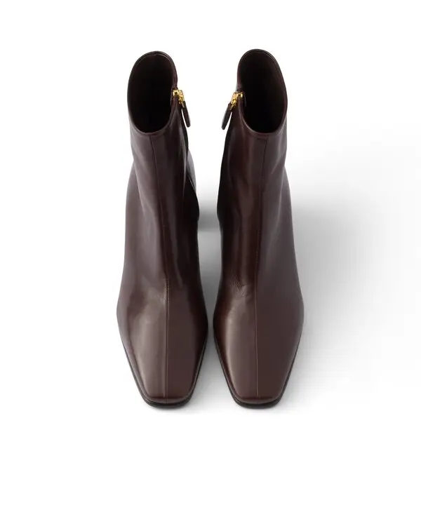 Prada Leather Booties