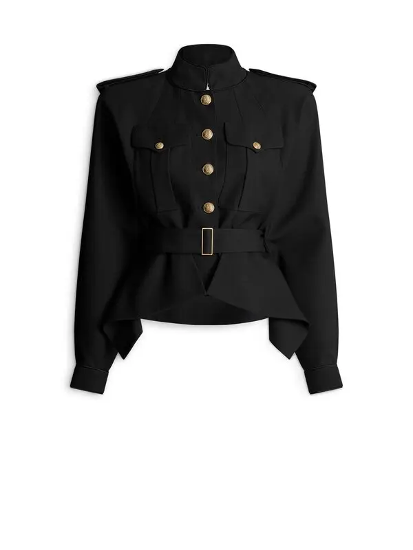 Balmain Wool Signature Jacket