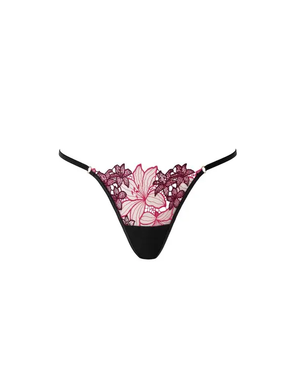 Bluebella Calantha Floral Panty Cherry Lacquer/virtual Pink